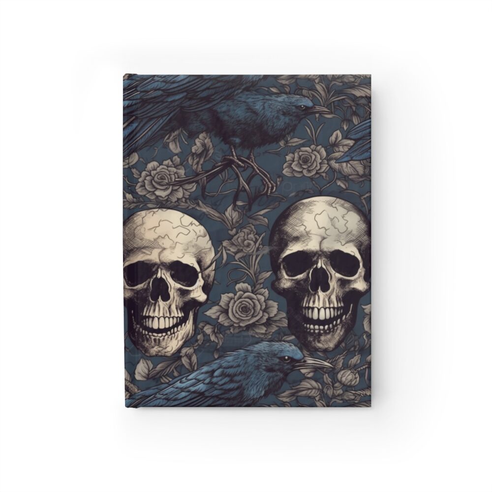 Memento Mori & Raven Reverie Journal – Ruled Line Ravencore Notebook ...
